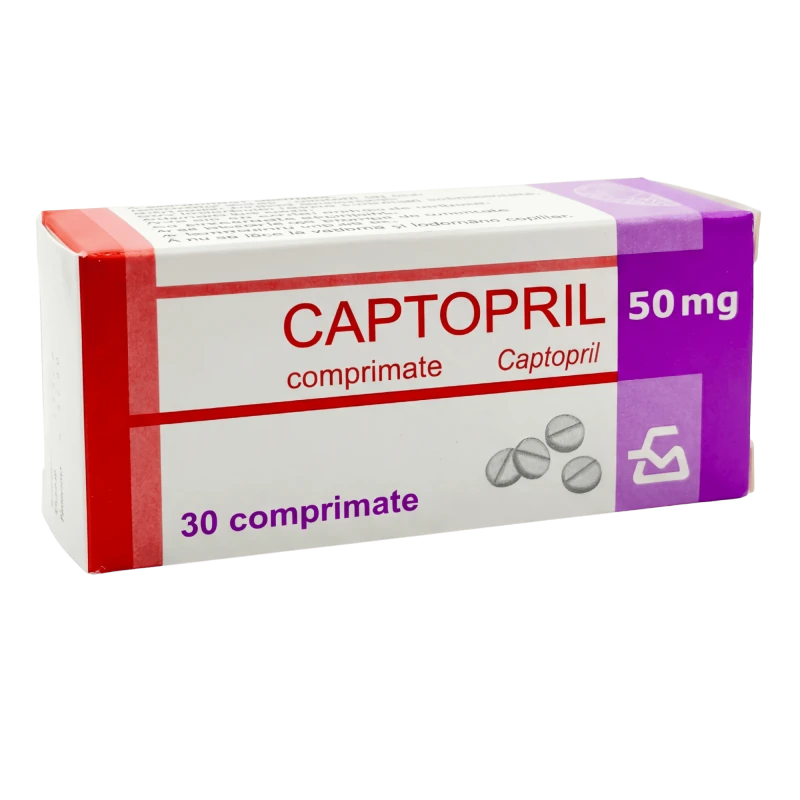 Captopril comprimate 50 mg N10x3 cumpără în Moldova - prețuri și ...