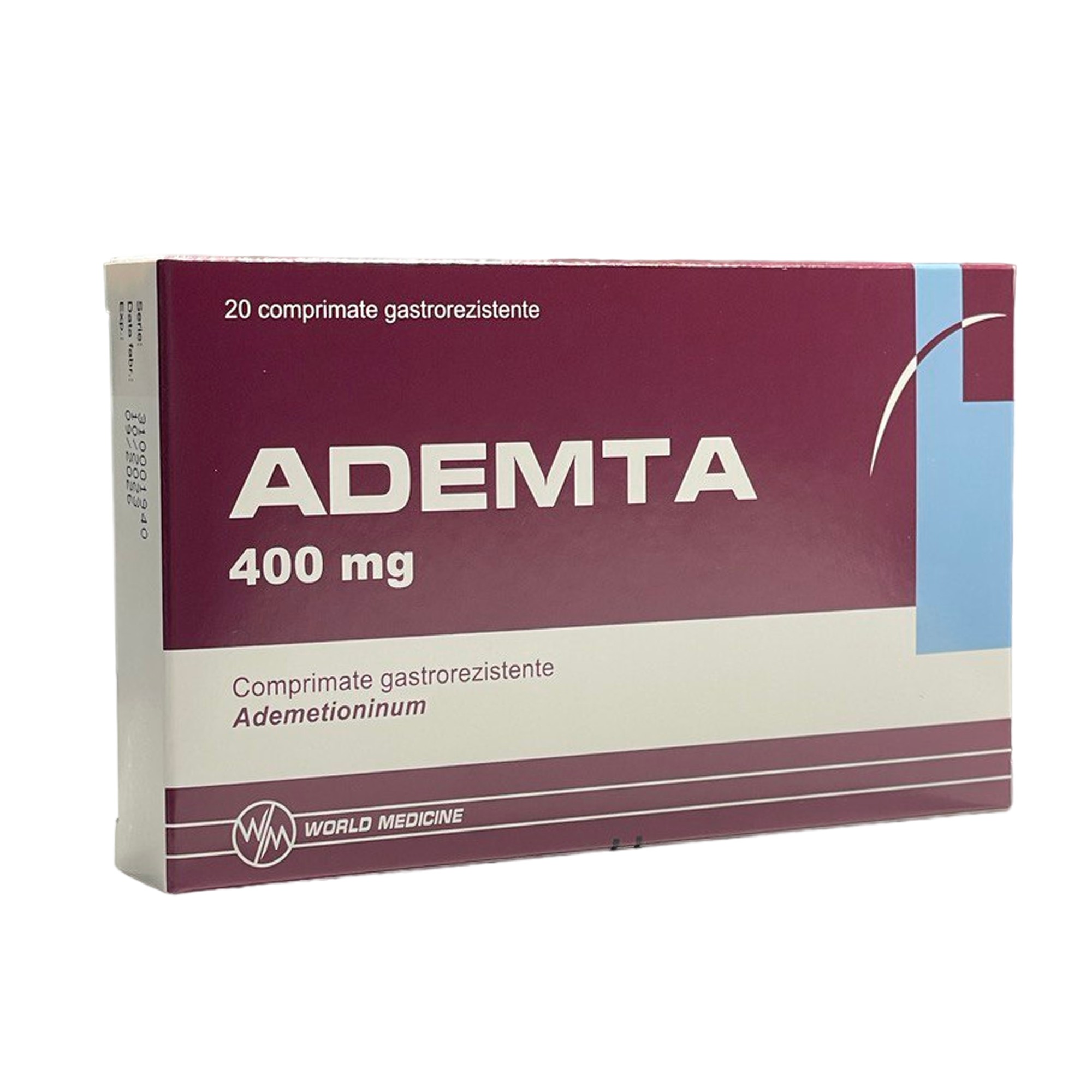 Ademta comprimate gastrorezistente 400 mg N10x2 cumpără în Moldova ...