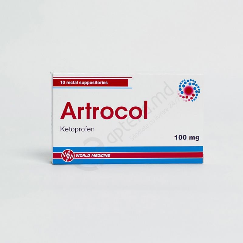 Artrocol supozitoare 100 mg N5x2 cumpără în Moldova - prețuri și ...
