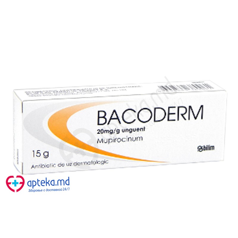Bacoderm unguent 20 mg/g 15 g N1 cumpără în Moldova - prețuri și ...