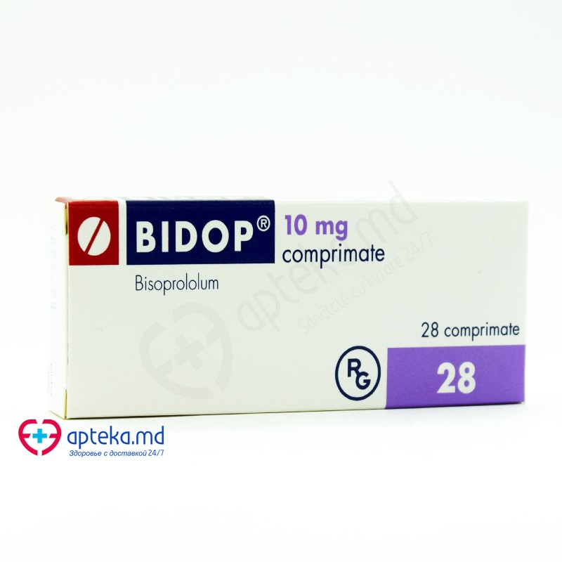 Bidop 10 mg comprimate 10 mg N14x2 cumpără în Moldova - prețuri și ...