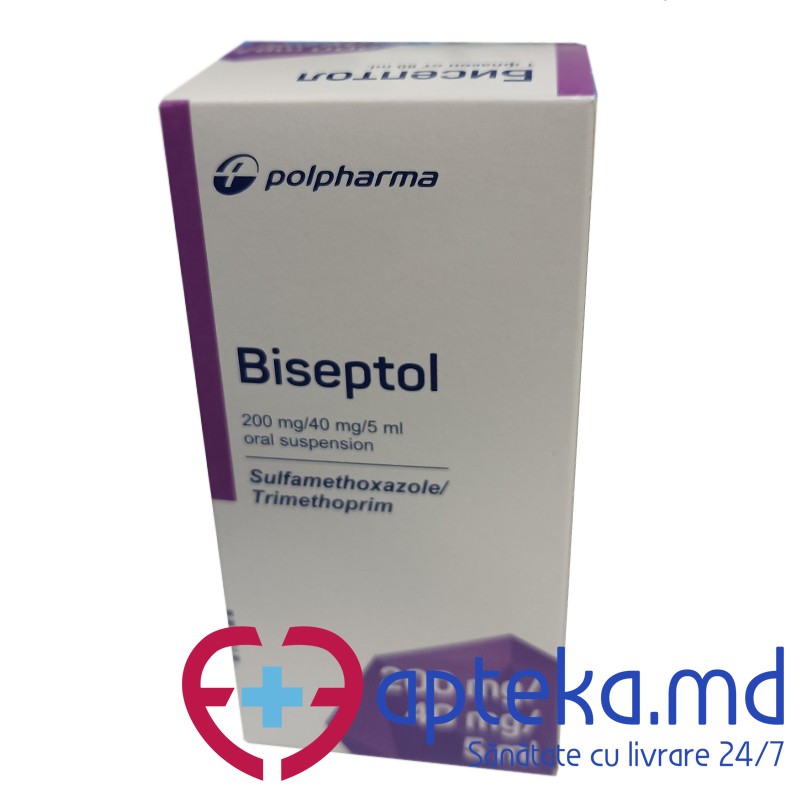 Biseptol suspensie orala 200 mg + 40 mg/5 ml 80 ml N1 cumpără în ...