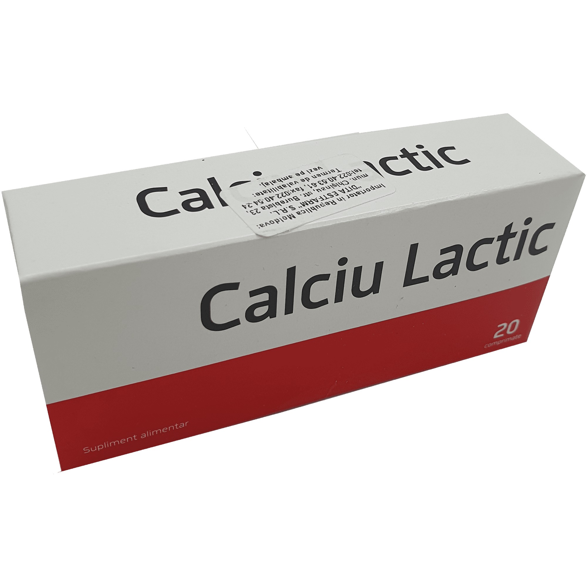 Calciu Lactic comprimate 500 mg N10x2 cumpără în Moldova - prețuri și ...