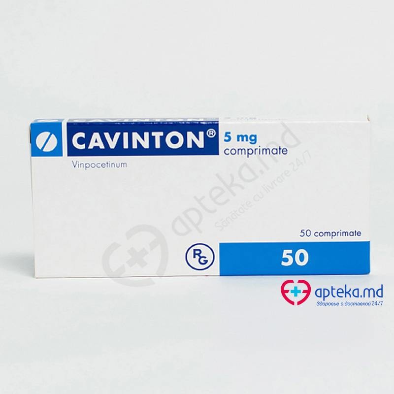 Cavinton comprimate 5 mg N25x2 cumpără în Moldova - prețuri și ...