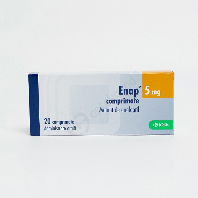 Enap 5 mg comprimate 5 mg N10x2 cumpără în Moldova - prețuri și ...