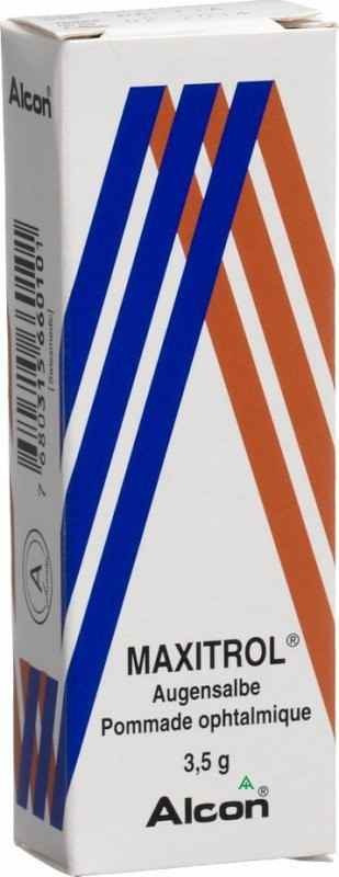 Maxitrol unguent oft. 1 mg + 3500 UI + 6000 UI/g 3,5 g N1 cumpără în ...