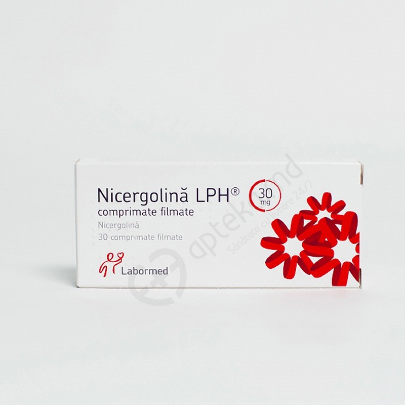 Nicergolina LPH 30 mg comprimate filmate 30 mg N15x2 cumpără în Moldova ...