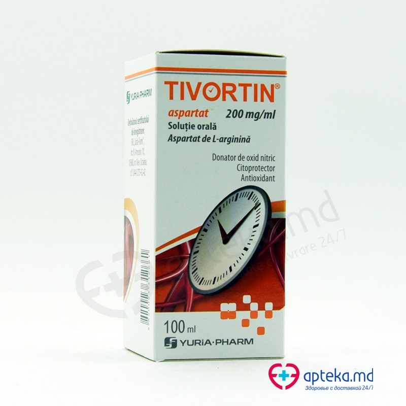 Tivortin aspartat soluţie orala 200 mg/ml 100 ml N1 cumpără în Moldova ...