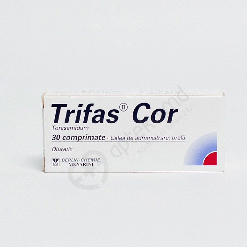 Trifas Cor comprimate 5 mg N10x3 cumpără în Moldova - prețuri și ...