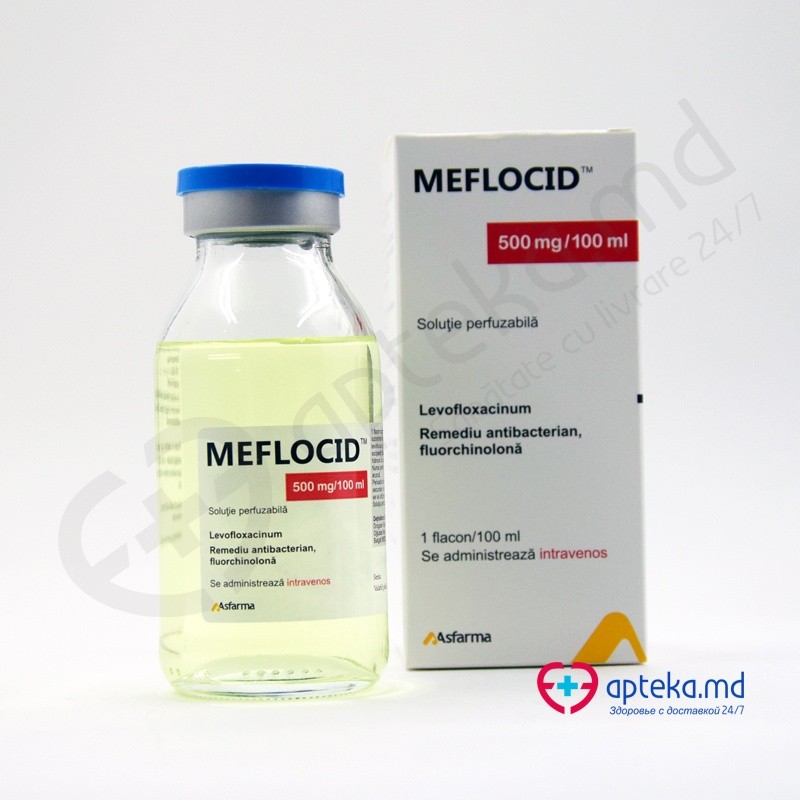 Meflocid soluţie perfuzabilă 500 mg/100 ml 100 ml N1 cumpără în Moldova ...
