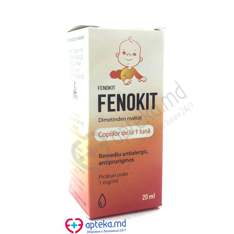 Fenokit picături orale, soluţie 1 mg/ml 20 ml N1 cumpără în Moldova ...