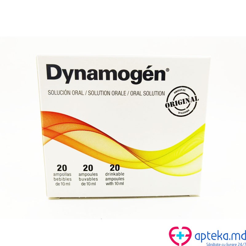 Dynamogen soluţie orala 1 g + 3 mg/10 ml N20 cumpără în Moldova ...