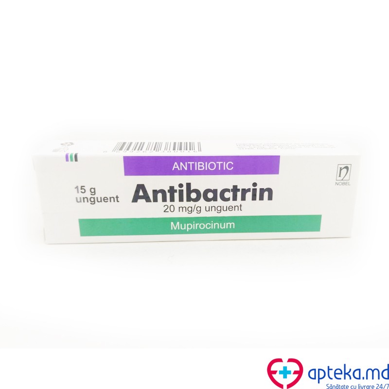 Antibactrin unguent 20 mg/g 15 g N1 cumpără în Moldova - prețuri și ...