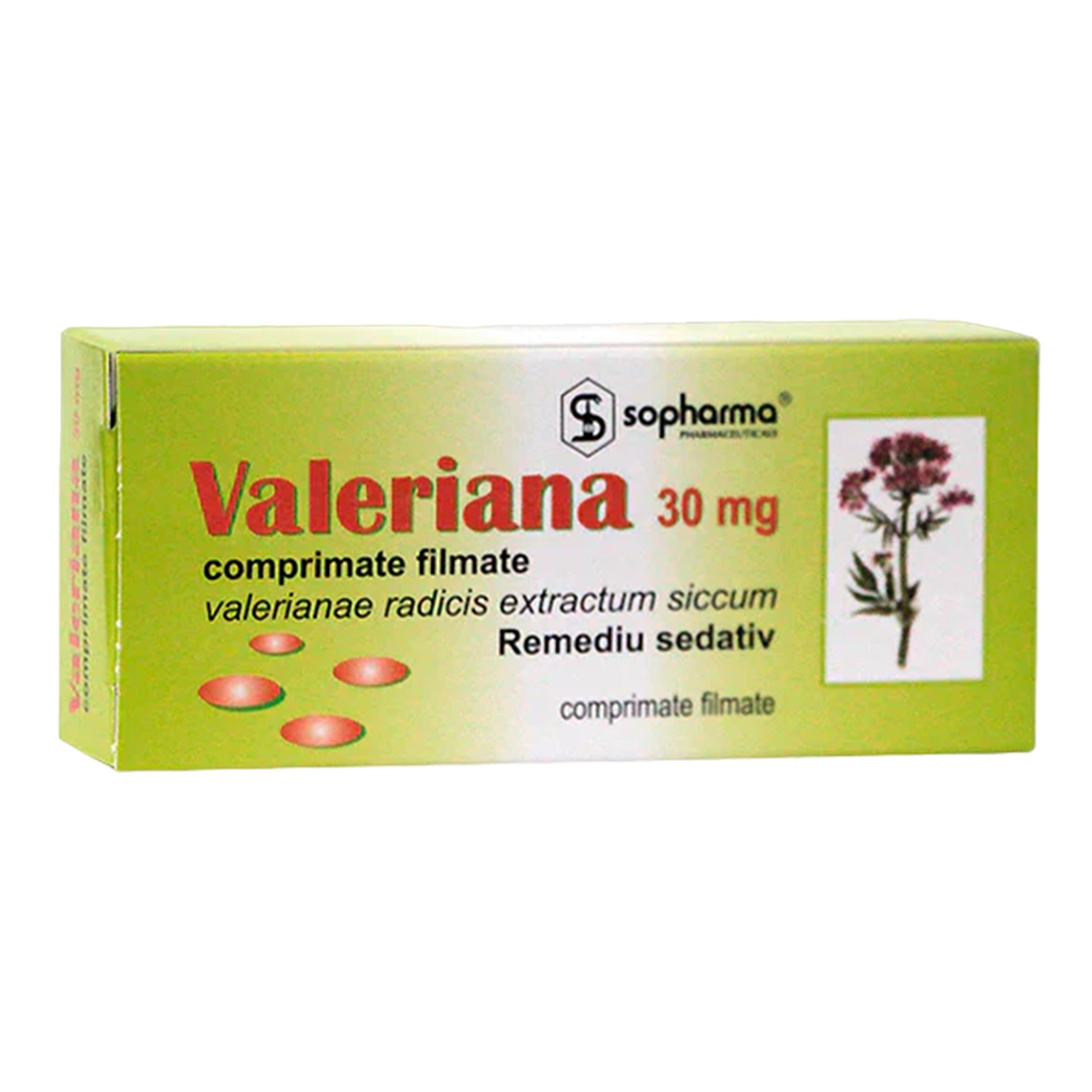 Valeriana comprimate filmate 30 mg N20x5 cumpără în Moldova - prețuri ...