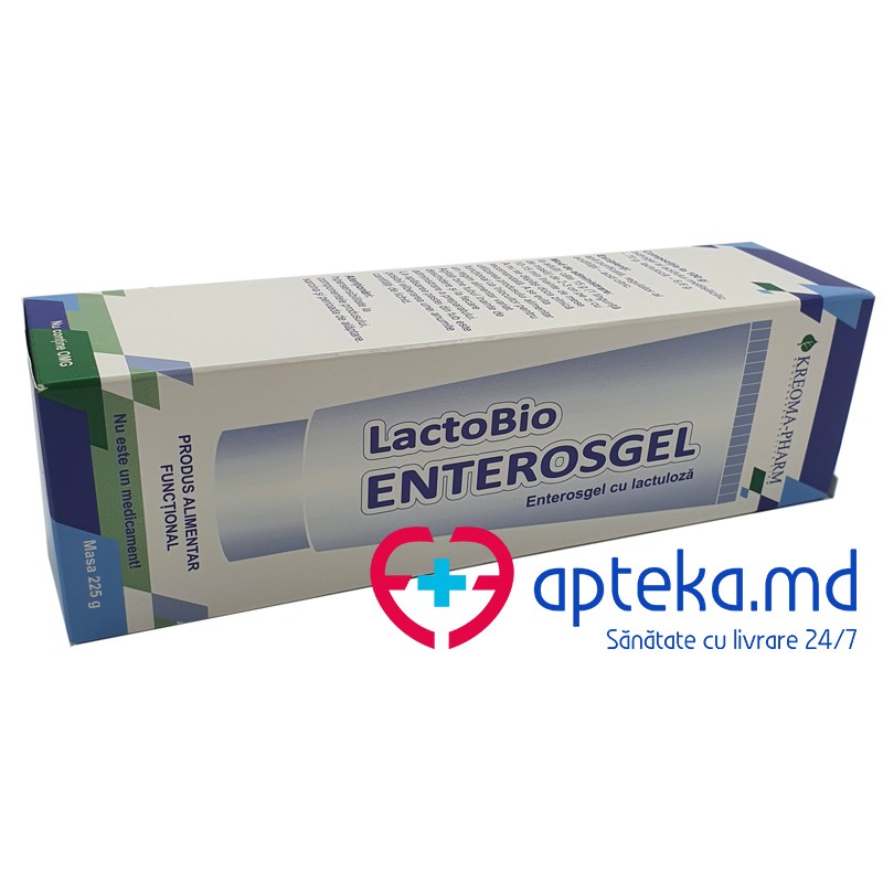 LactoBio Enterosgel pastă 225 g cumpără în Moldova - prețuri și ...