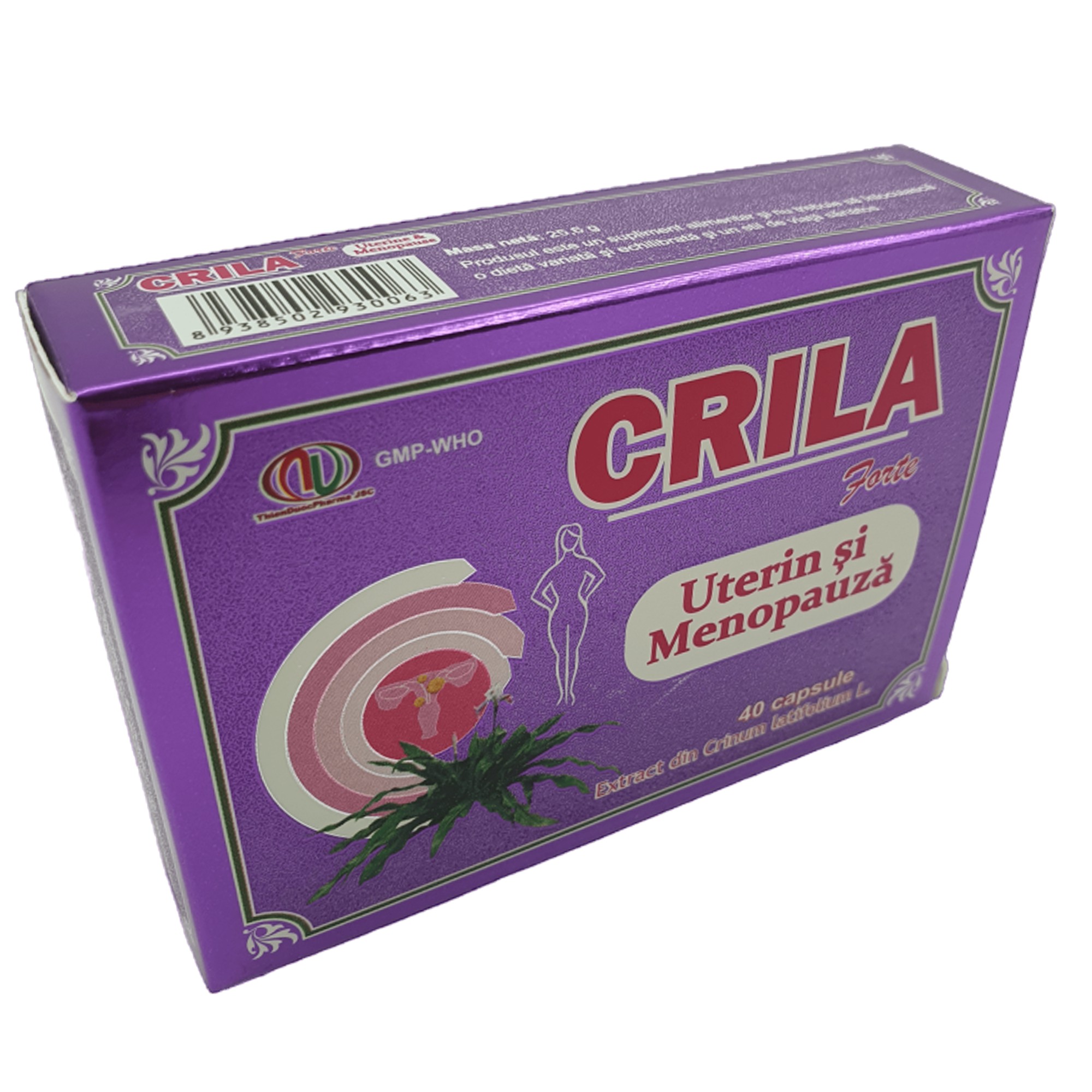 Crila Forte Uterine & Menopause capsule N20x2 cumpără în Moldova ...