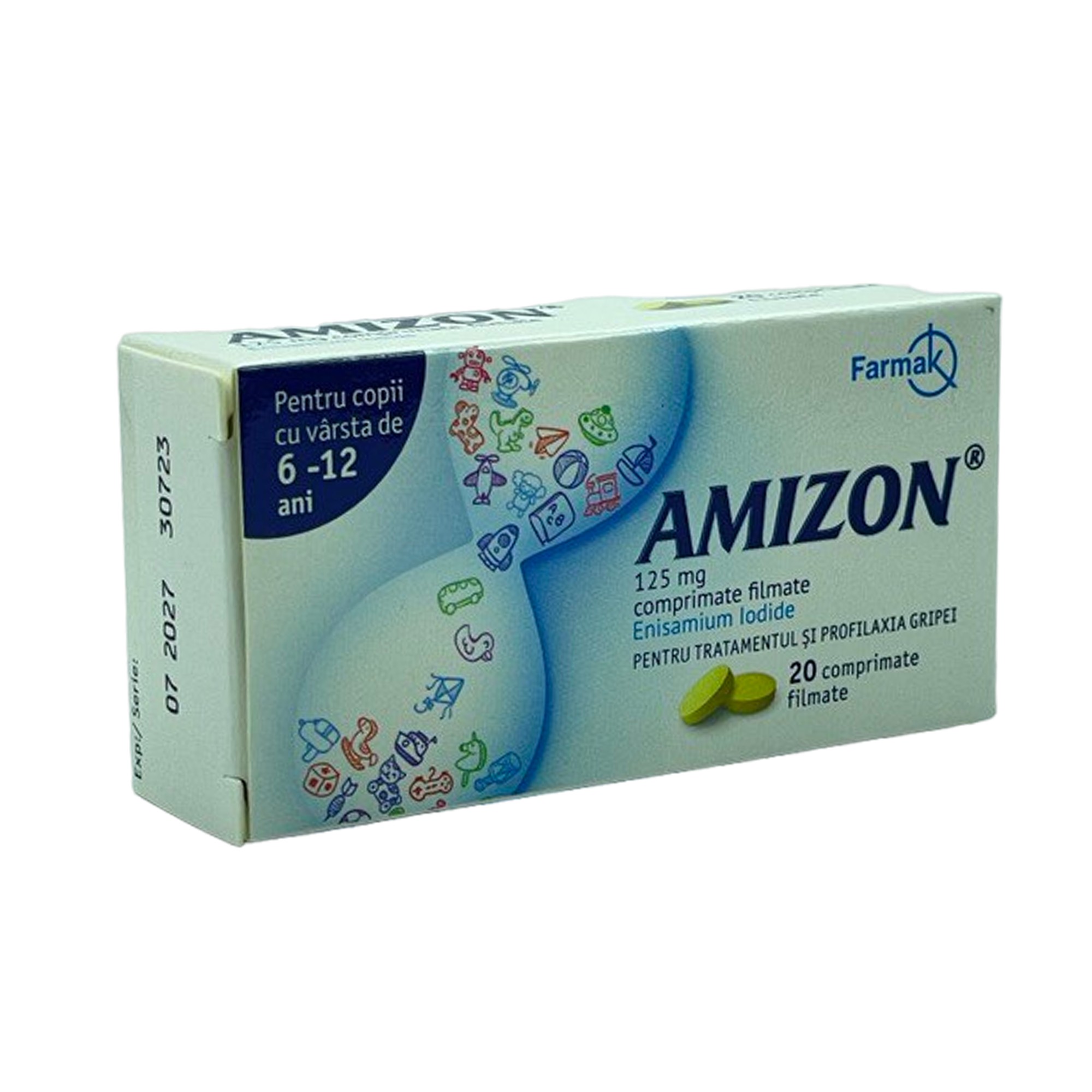 Amizon comprimate filmate 125 mg N10x2 cumpără în Moldova - prețuri și ...
