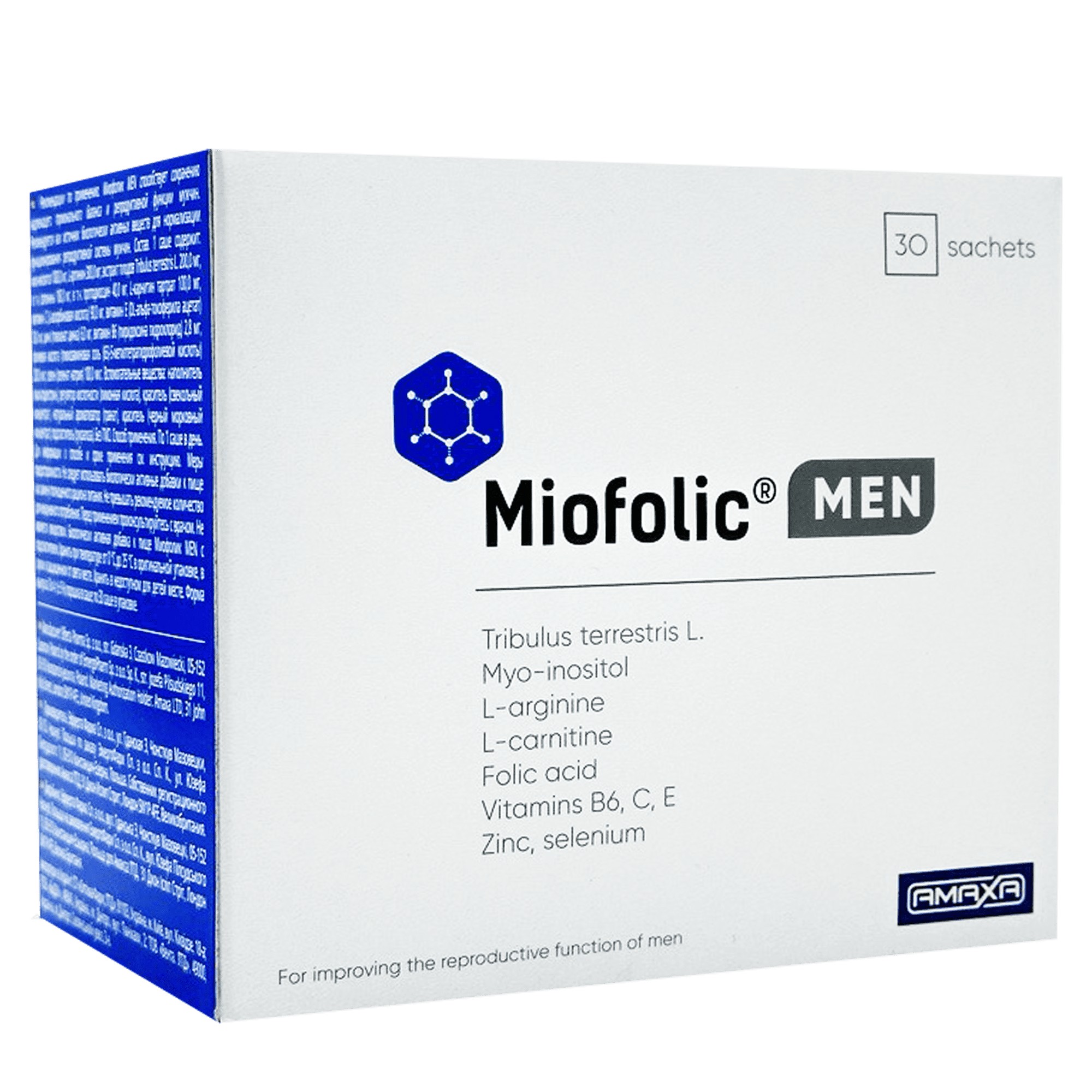 Miofolic Men sachets N30 cumpără în Moldova - prețuri și instrucțiuni ...