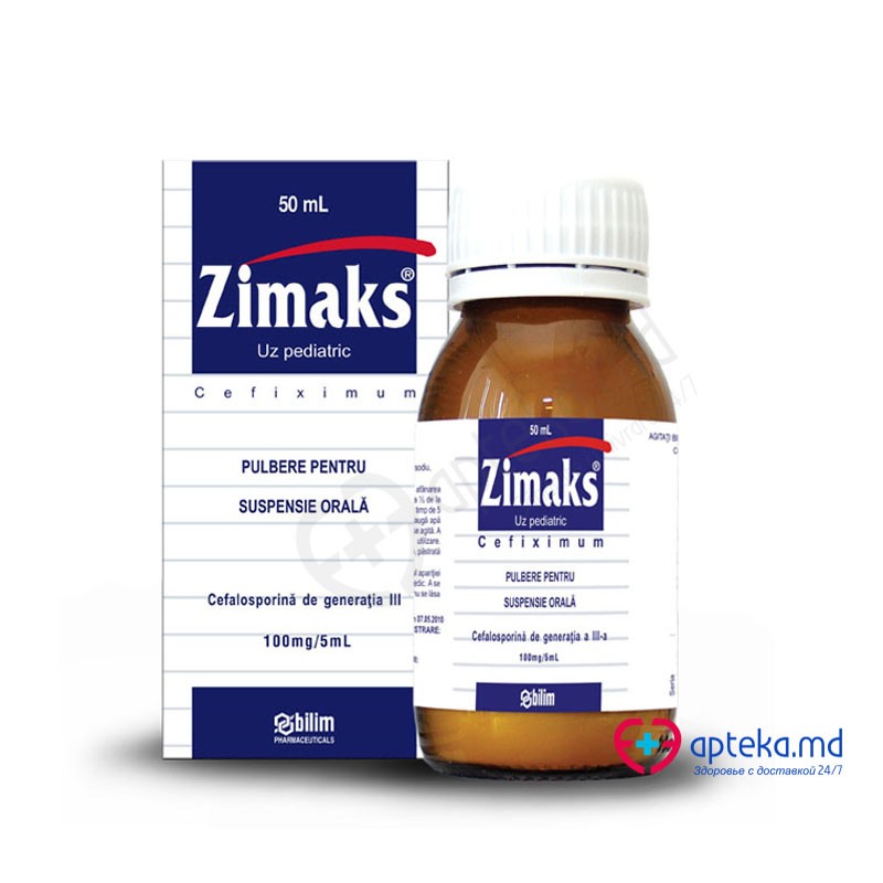 Zimaks suspensie 100mg/5ml 50ml cumpără în Moldova - prețuri și ...