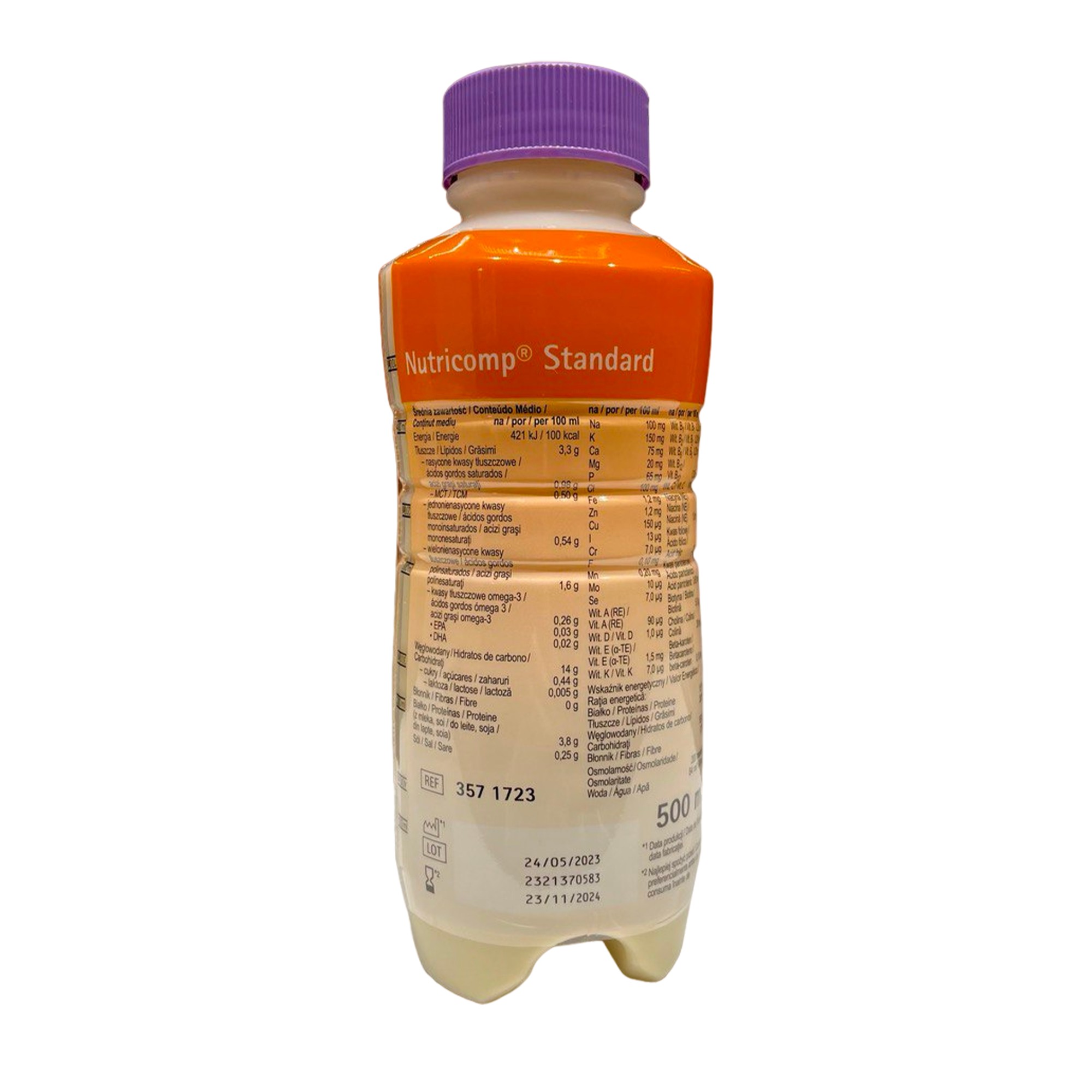 Nutricomp Standart Neutral 1.0 kcal/ml 500 ml N1 cumpără în Moldova ...