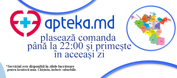 Apteka.md - farmacie online din Moldova, Chișinău.
