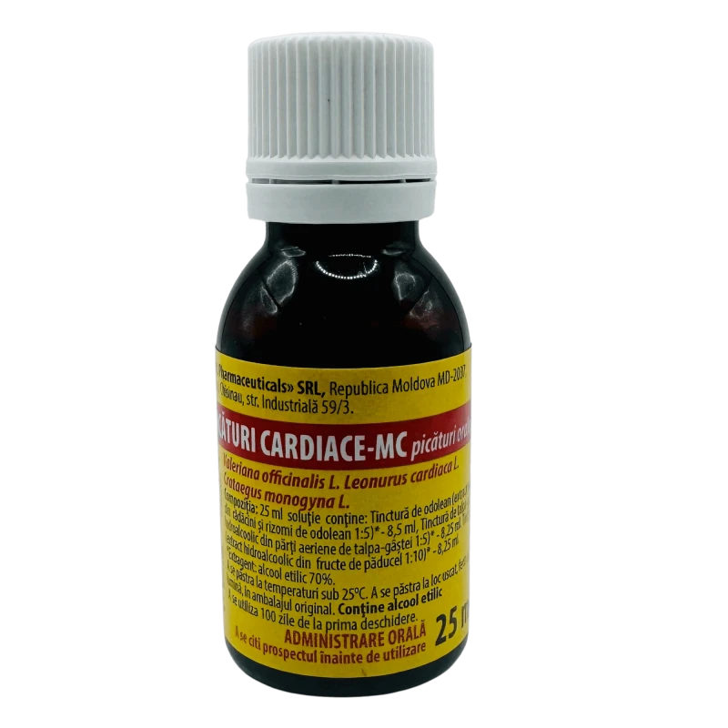 Picaturi cardiace-MC picături orale, soluţie 25 ml N1 cumpără în ...